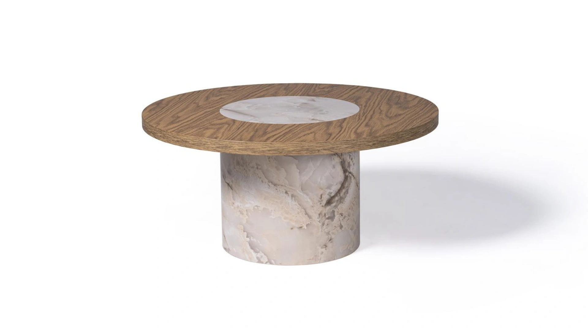 Zirve 90 cm Ronde Salontafel - ENMOD